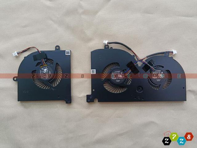 Gpu and Cpu cooling fan for Fr MSI GS75 Stealth P75 creator MS-17G1 MS ...