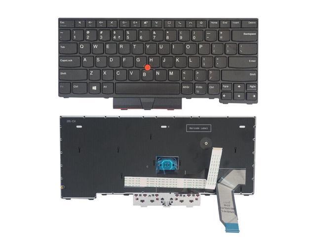 US Black Keyboard for Lenovo ThinkPad L14 GEN 1 (type 20U1 20U2 20U5 ...