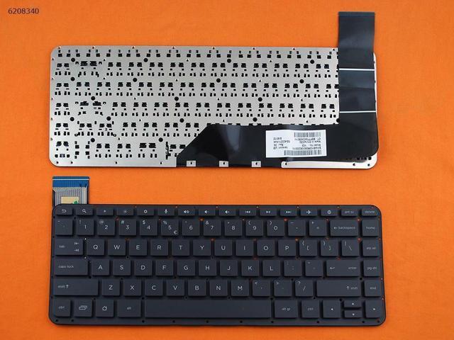 Keyboard for HP Slatebook 14-p000 14-p010nr US (NO FRAME NO Foil Chrome ...