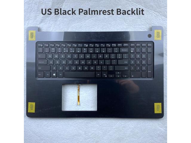 US Palmrest Backlit Keyboard For Dell Inspiron 17-5770 17-5775 Series ...