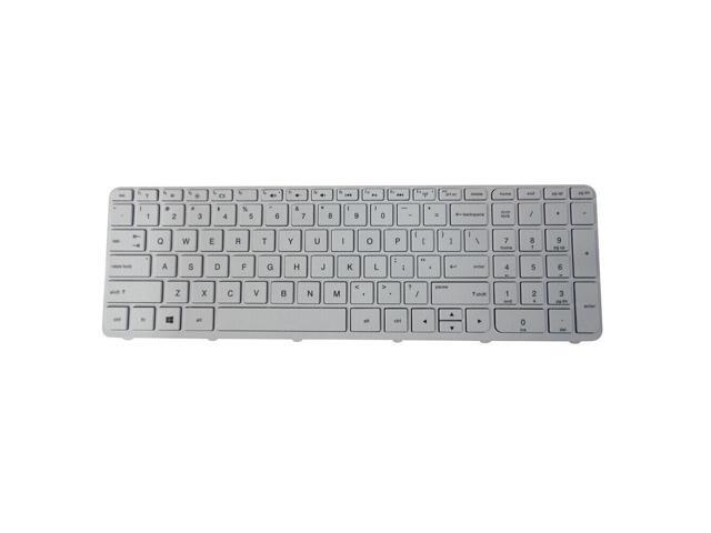 White color Keyboard for HP Pavilion 15-E 15T-E 15Z-E Laptops - Replace ...