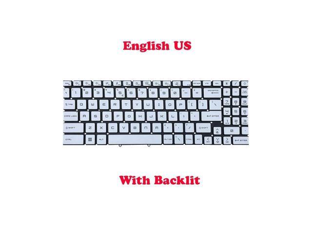 replacement keyboard for MSI Sword 15 Sword 17 A11UD A11SC A12UD A12UE ...