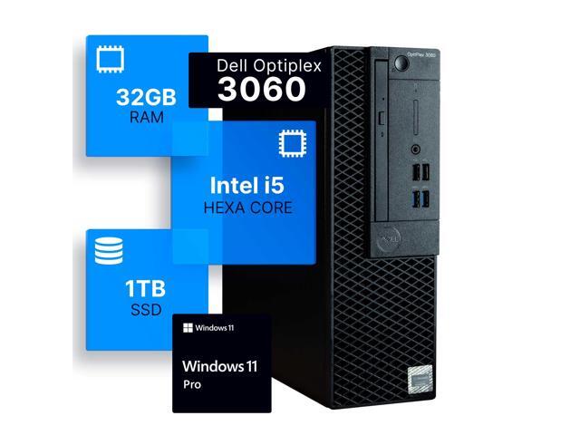 Refurbished: Dell Optiplex 3060 Desktop Computer | Intel i5-8500 (3.2 ...