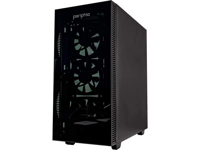 Periphio Elemental Mid-Tower ATX PC Gaming Case Power Supply Combo ...