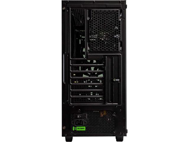 Periphio Elemental Mid-Tower ATX PC Gaming Case Power Supply Combo ...