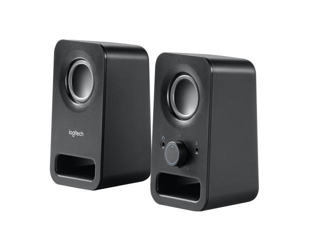Logitech Z150 6 Watt Wired 3.5mm Speakers - Black - Newegg.com