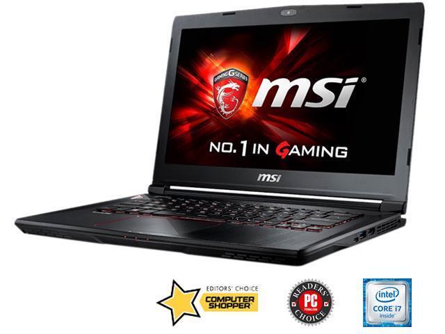 Refurbished: MSI GS40 6QE 14" FHD Gaming Laptop ( Intel Core i7-6700HQ ...
