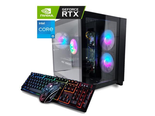 Odyssey Vesta Custom Gaming PC, RGB LED Fans, Intel Core i5 2.7GHz ...