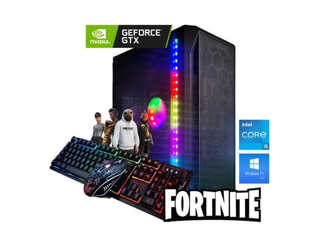 Odyssey Essentials 2025 V3 Custom Gaming PC, RGB Intel Core i5-8500 ...