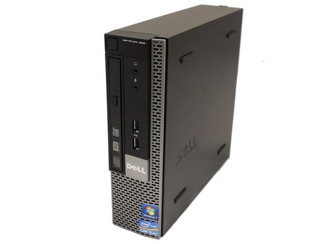 Refurbished: Dell OptiPlex 990 Ultra-Slim Form Factor Desktop PC, Intel Core i5-2400S 2.50GHz ...