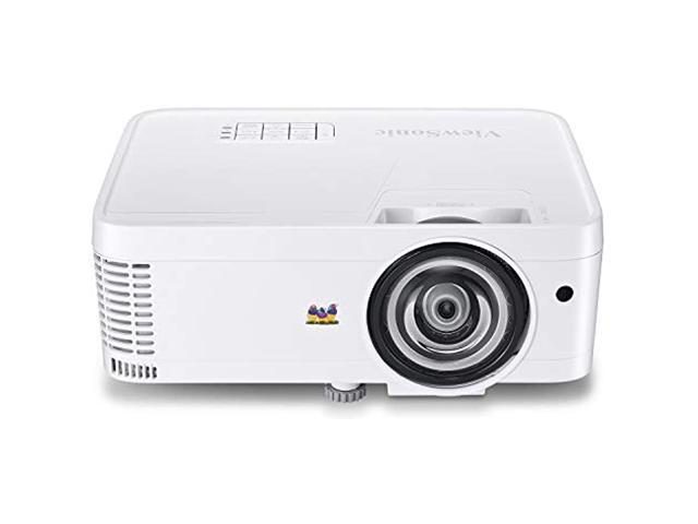 ViewSonic PS501W 3400 Lumens WXGA HDMI Short Throw Projector for Home ...