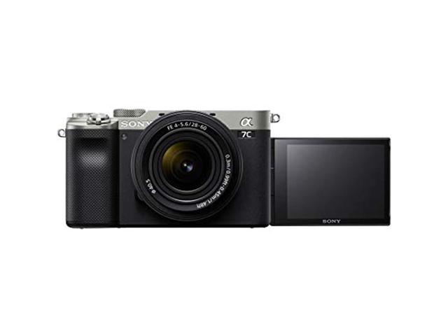 Sony Alpha 7c Full Frame Compact Mirrorless Camera Kit Silver