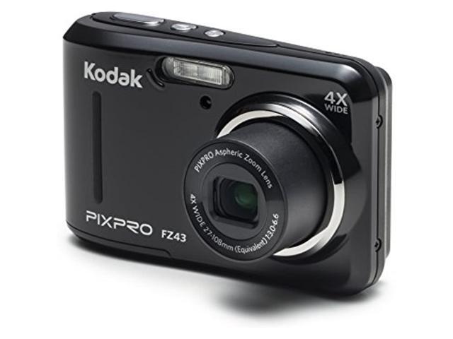 Kodak PIXPRO FZ43 16.2 Megapixel Compact Camera - Black - Newegg.com