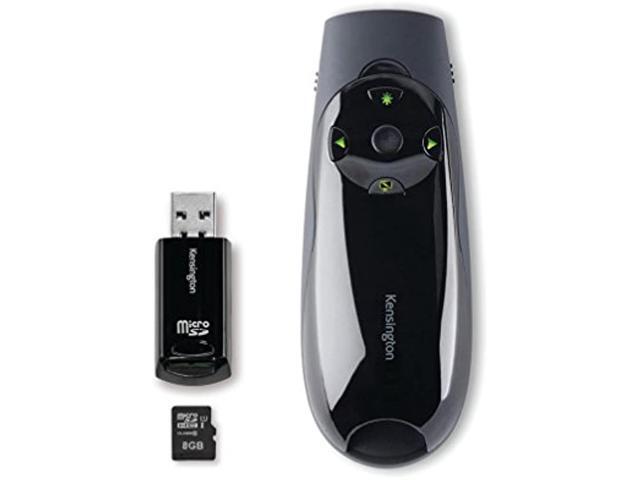 Kensington Expert Wireless Presenter with Green Laser Pointer, Cursor ...