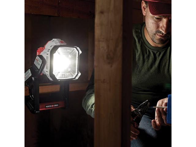 Porter-Cable PCCL500B 20V MAX Corded / Cordless LED Task Light (Tool ...