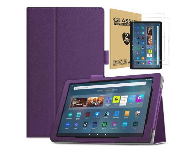 For Amazon Fire Max 11 Case + 2 Tempered Glass Screen Protector for ...