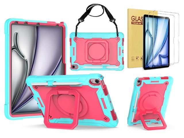 Case for Apple iPad Air 11 inch (M3/M2) with 2PCS Screen Protector ...