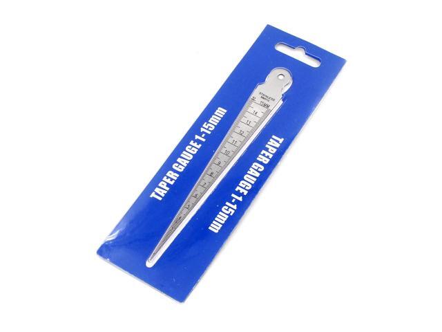Weld Taper Gauge Inspect Weldments Gap & Hole Size Stainless Steel 1 ...