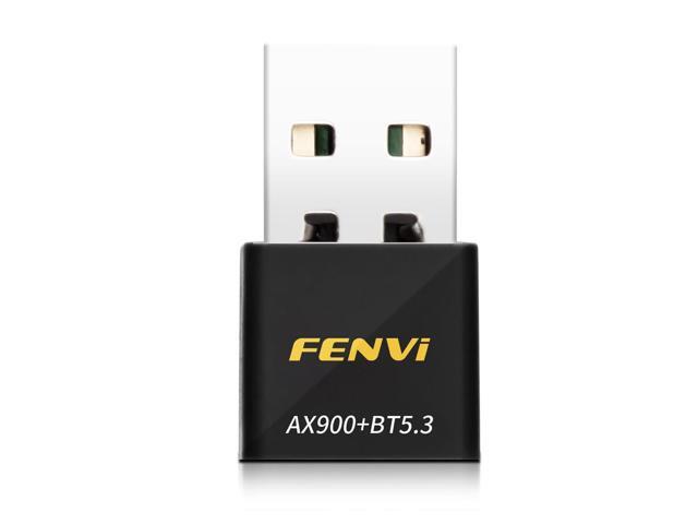 FENVI Wireless USB WiFi 6 Adapter AX900 Bluetooth 5.3 USB Dongle, 802.11ax Dual Band 5G/2.4Ghz ...