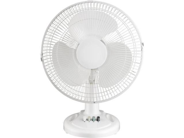 Royal Sovereign DFN-30B 12 Desk Top Fan Fan Head Tiles & Oscillates ...
