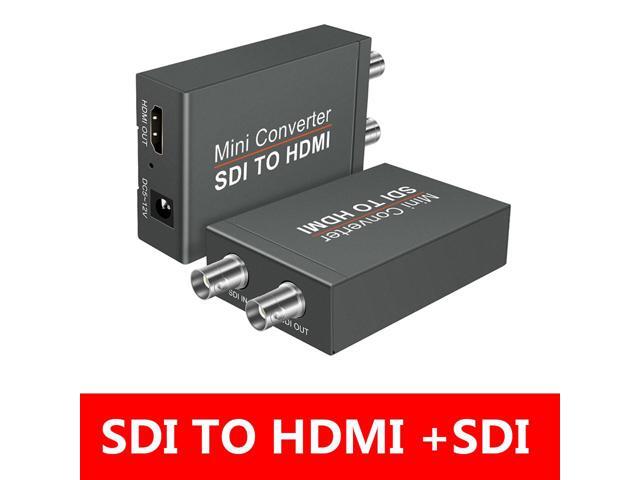 HDMI to SDI Converter HDMI Input to SDI 2 Output Support SD/HD/3G-SDI ...