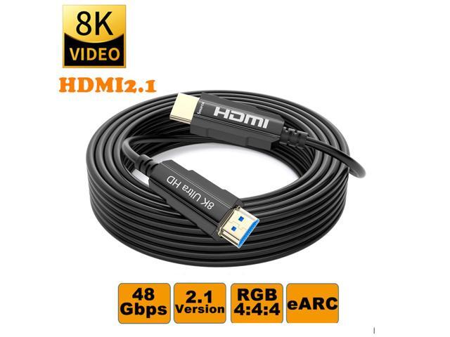ESTONE Ultra High Speed HDMI Cable - 100 Feet - Long cable in-Wall, 8K ...