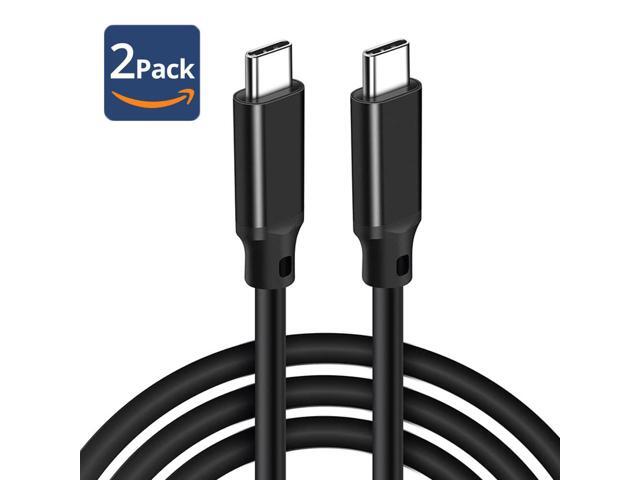 USB C Data Cable 10FT/2 Pack, 4K Video 5A 100W Type C Charger Fast ...