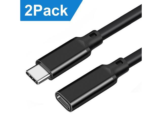USB C Extension Cable 10ft, USB C to USB C Male to Female, Type C ...