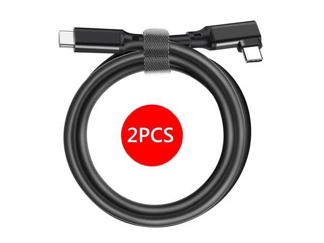 USB-C to USB-C USB 3.2 Gen 2X2 20Gbps Data Power Cable Right Angle | 3 ...