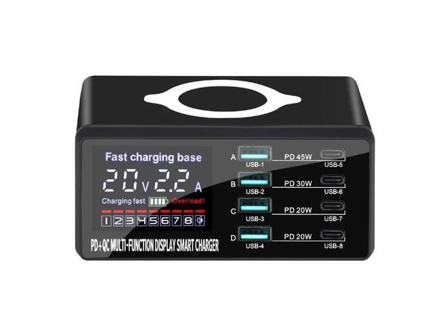 ESTONE 110W USB Charging Station, 8-Port Charging Hub for Multiple ...