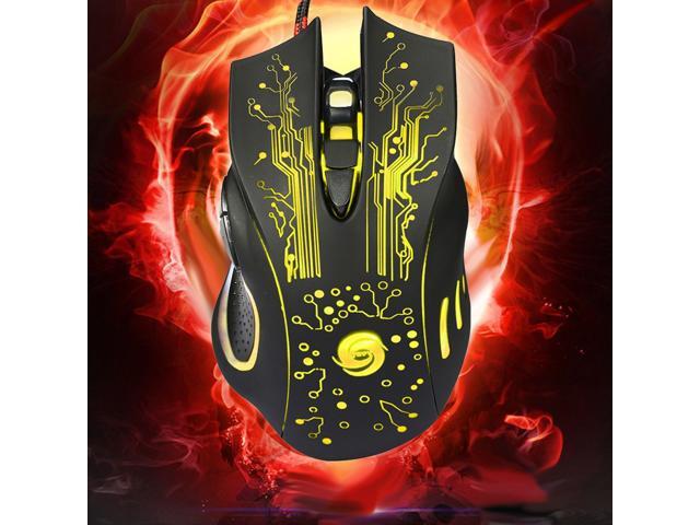 ESTONE K1013 Game Mice 3200DPI LED Optical 6 Bottons USB Wired Gaming Game Mouse Pro Gamer ...