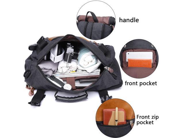 KAKA Backpack Fashion Unisex Travel Backpack Convertible Carry-On Bag ...
