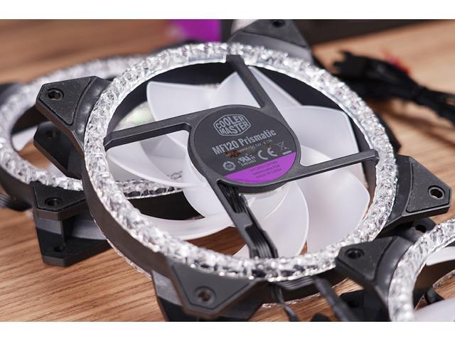 Cooler Master MasterFan MF120 Prismatic Addressable RGB 120mm Fan with ...