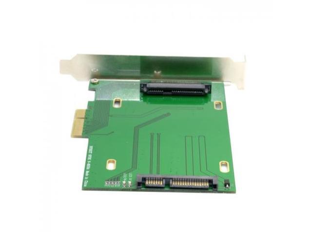 Cablecc PCI-E 3.0 x4 Lane to U.2 U2 Kit SFF-8639 Host Adapter for Intel Motherboard & 750 NVMe ...