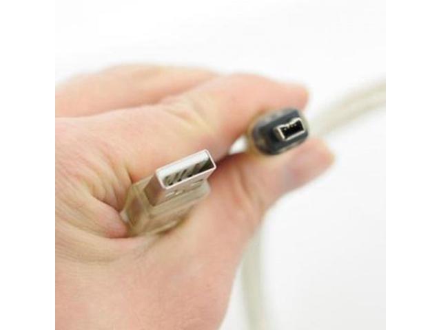 Cablecc USB Male to Firewire IEEE 1394 4 Pin Male iLink Adapter Cord ...