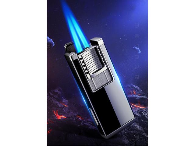 LaPHing HoUSe Dual Torch Cigar Lighter with Built in Cigar Punch ...