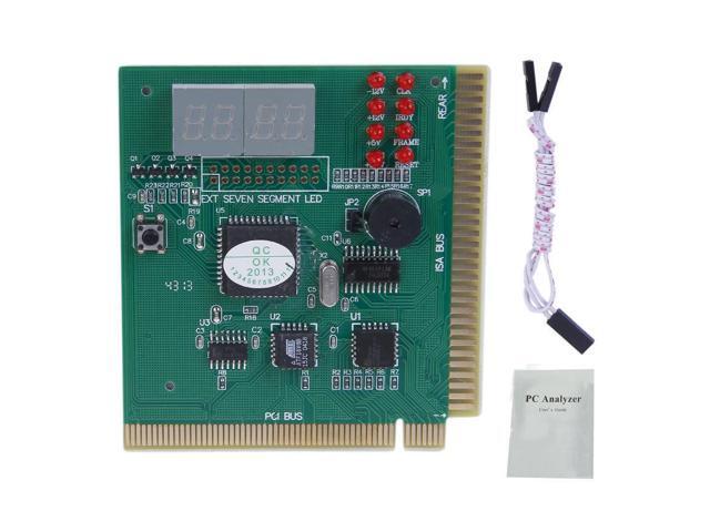 PCI PC Diagnostic Analyzer 4 Digit Card Motherboard Post Tester ...