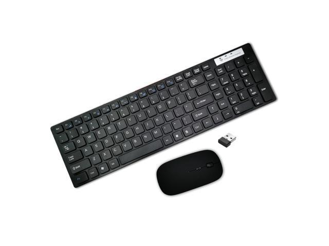 SuperSonic SC-530KBM 2.4GHz Slim Wireless Keyboard with Wireless Mouse ...