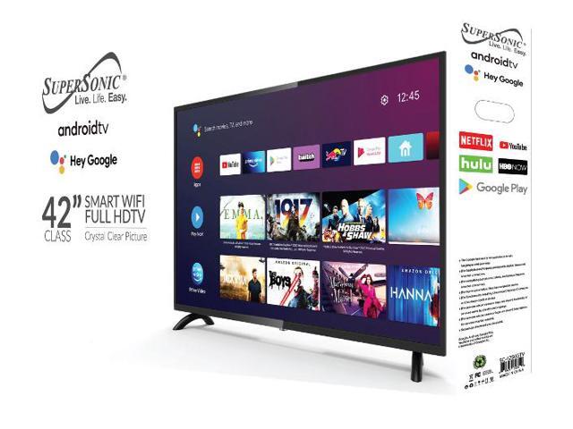 Supersonic 42 Smart WiFi Full HDTV SC-4250GTV With Remote Control ...