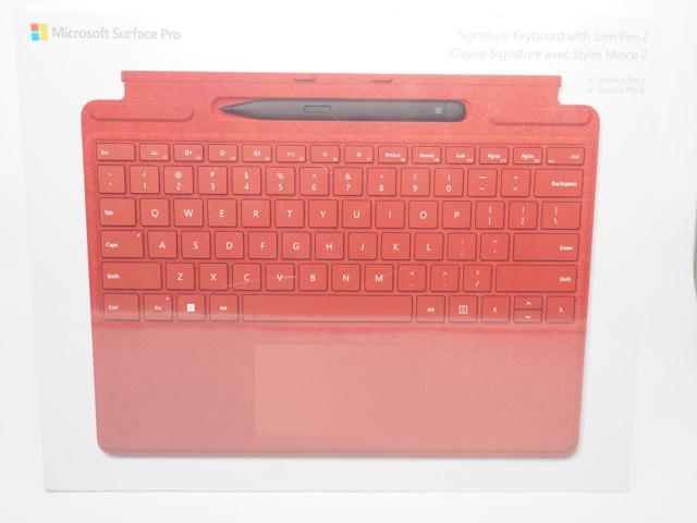 Microsoft 8X6-00021 Surface Pro Signature Keyboard with Slim Pen 2 ...