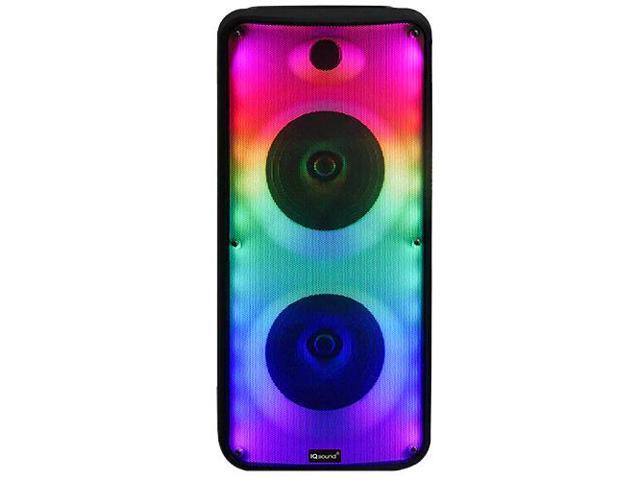 Supersonic Fire Box 2 x 8 TWS Bluetooth Speaker W/ Light Show ...