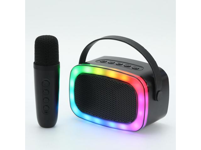 Supersonic Mini Karaoke Bluetooth Speaker with Wireless Microphone IQ ...