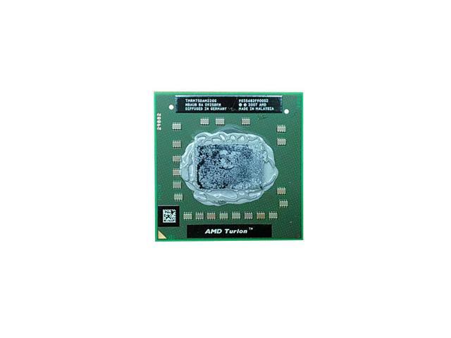 Used - Very Good: AMD Turion X2 RM-75 2.2 GHz Socket S1 35W TMRM75DAM22GG Mobile Processor ...