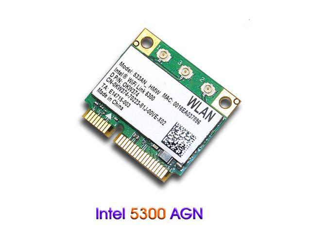 Dual band Wireless Intel 5300 533AN_MMW 2.4Ghz 5Ghz 300M/450Mbps 802.11 ...