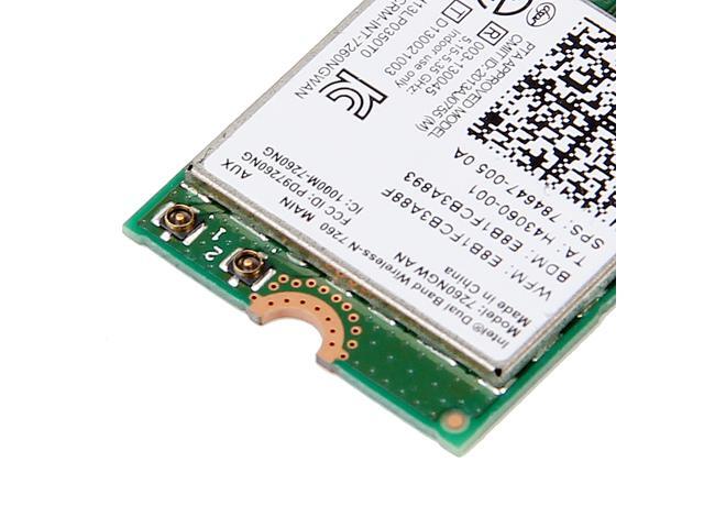 Dual Band Wireless-N For Intel 7260NGW AN 7260 NGFF Wifi Bluetooth 4.0 ...