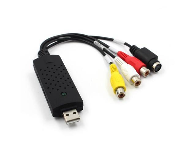 EZCAP USB 2.0 Video Capture Stick 32 & 64 Bit Easycap Record PVR VHS ...