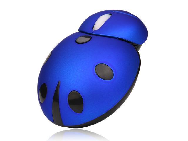 2.4Ghz Beetle Wireless USB Optional Mouse Mice Funkmaus LED For Laptop ...
