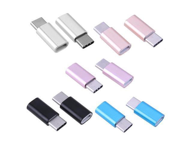 2pcs Micro Android Female to USB 3.1 Type-C Male Cable Adapters ...