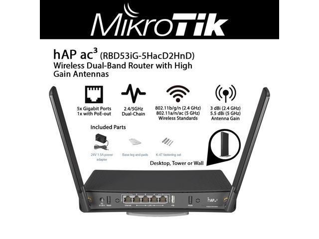 MikroTik hAP ac3 - Newegg.com