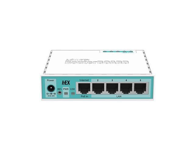 Mikrotik hEX RB750Gr3 Router with 5x Gigabit Ethernet Ports 1x USB Port ...